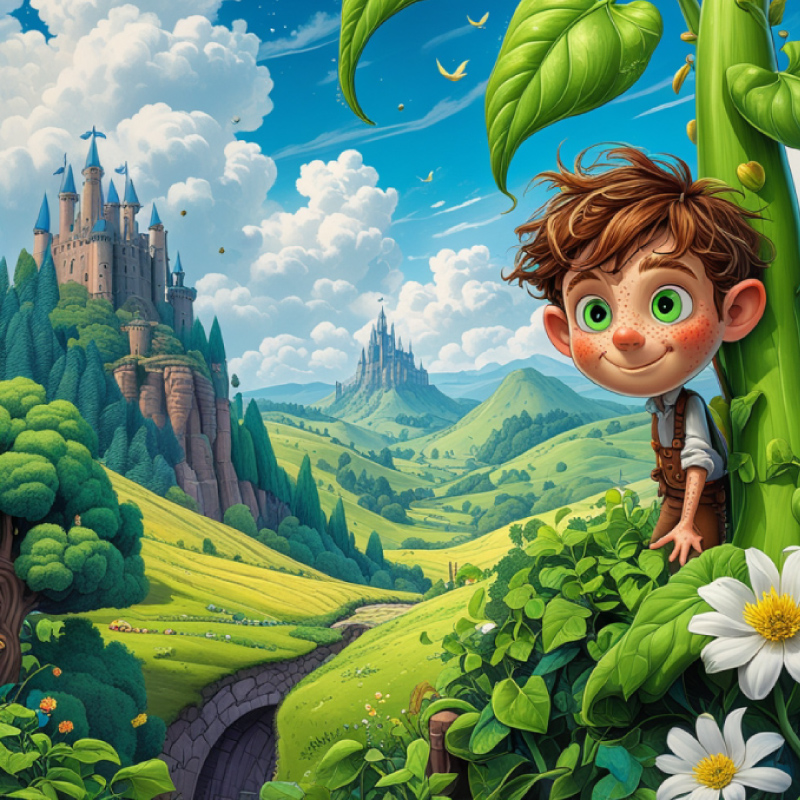 João e o pé de feijão - pititinho.com.br