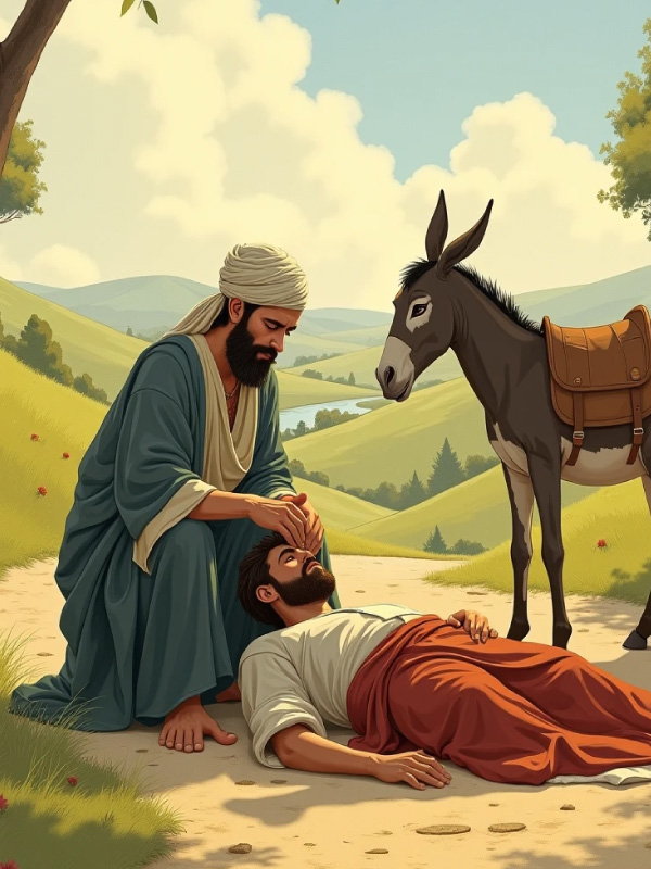 A história do Bom Samaritano - pititinho.com.br