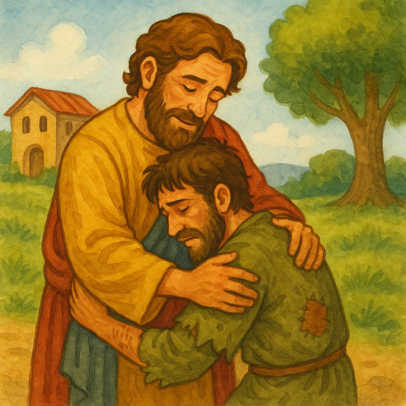 A história do filho pródigo - pititinho.com.br