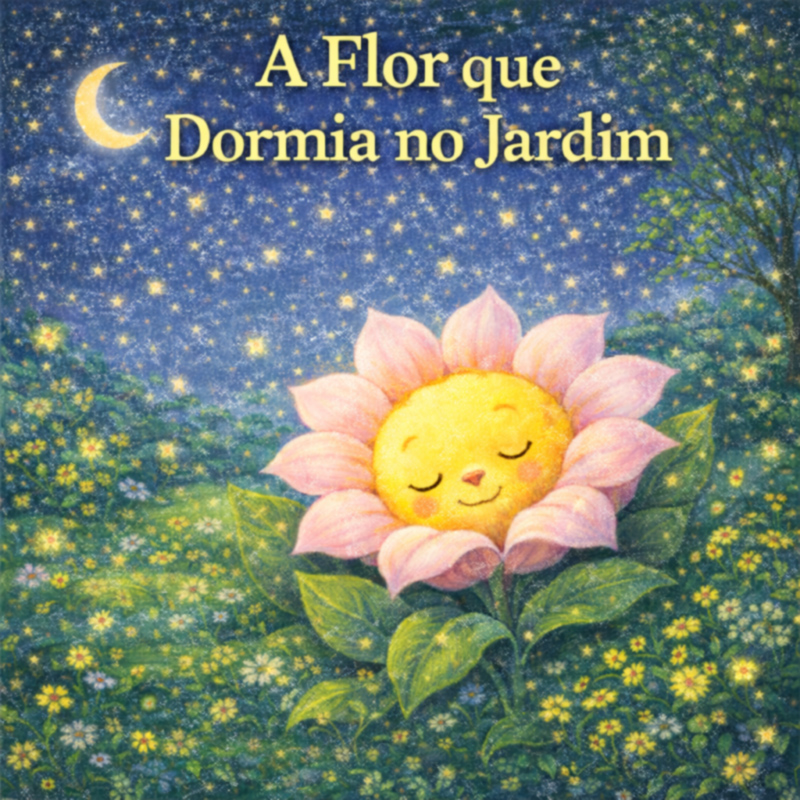 A Flor que Dormia no Jardim - pititinho.com.br